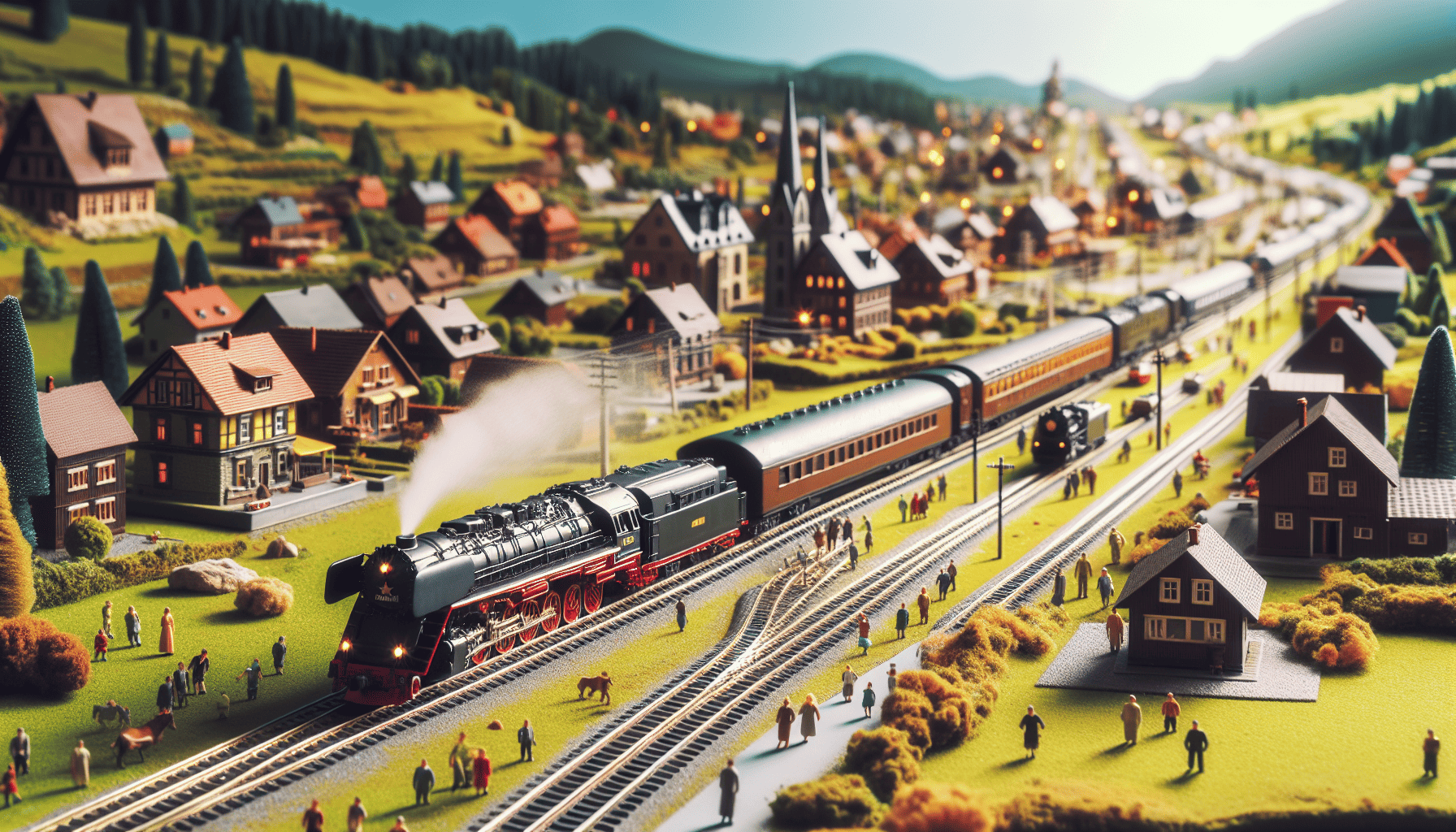 Maqueta De Tren A Escala