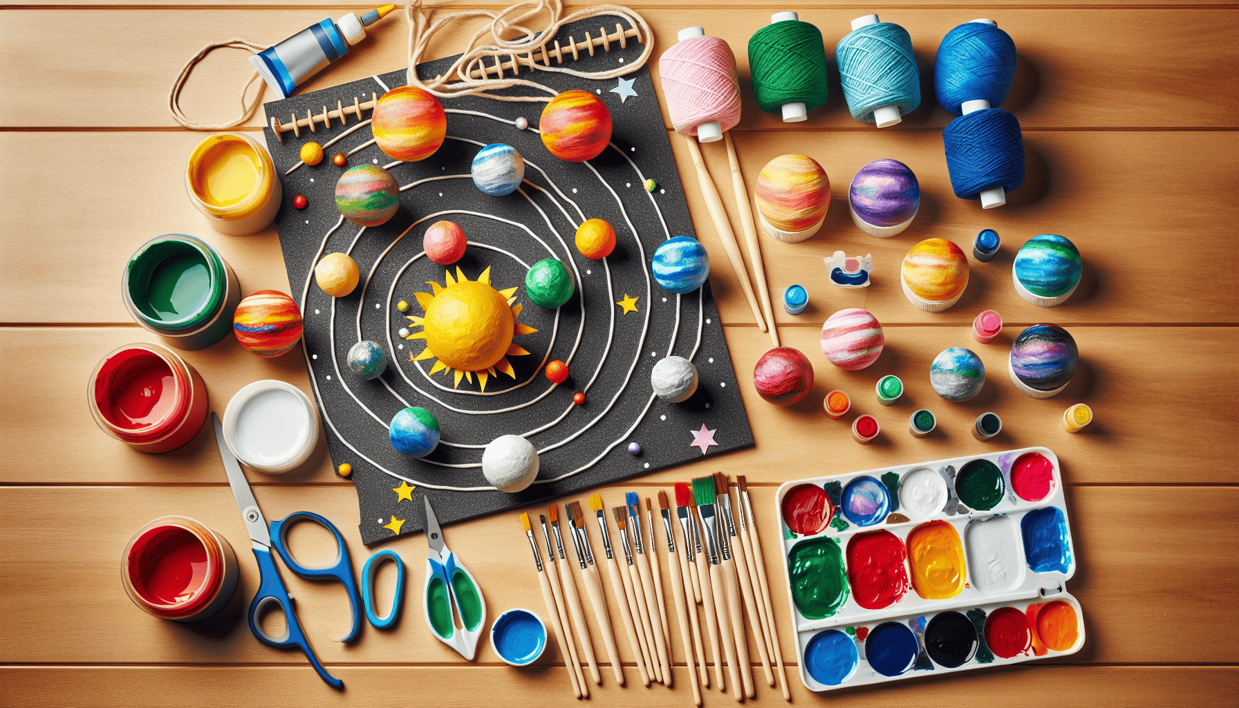 Análisis de Materiales para Maquetas del Sistema Solar: Guía de Compra ...